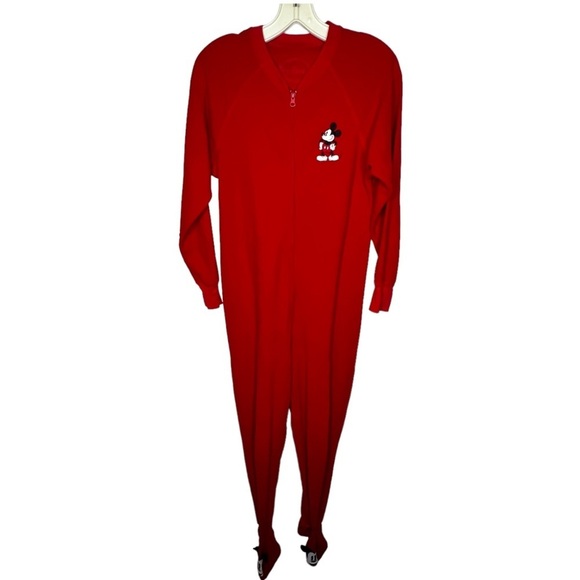 Disney | Intimates & Sleepwear | Disney Mickey Mouse Footed Pajamas ...